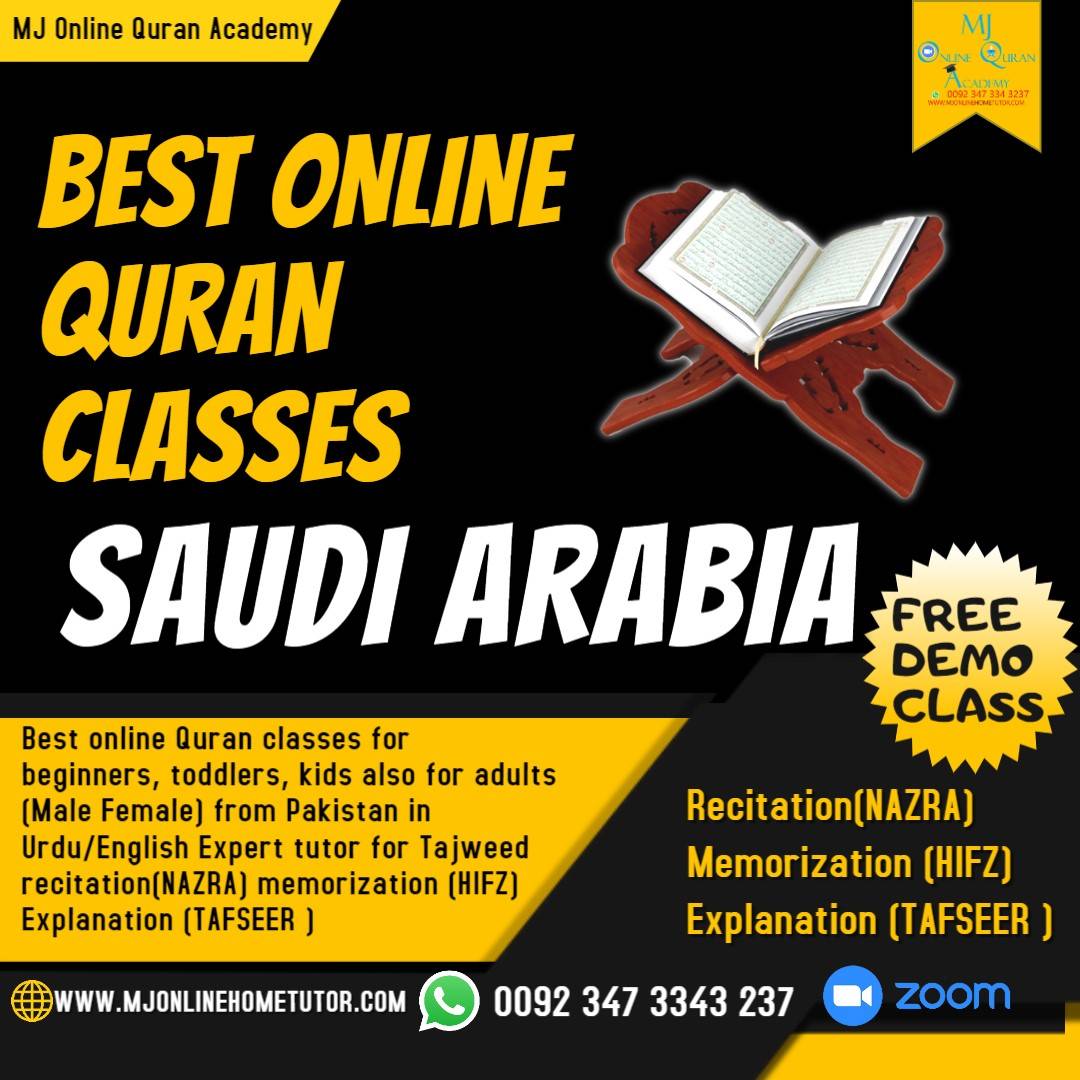 Online Quran Classes Academy from Pakistan for Kids & Adults